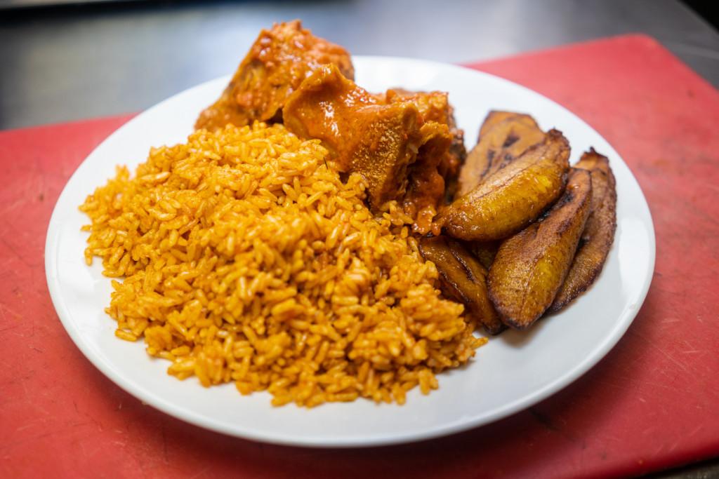 Jollof Rice & Plaintain - Victory Kitchen